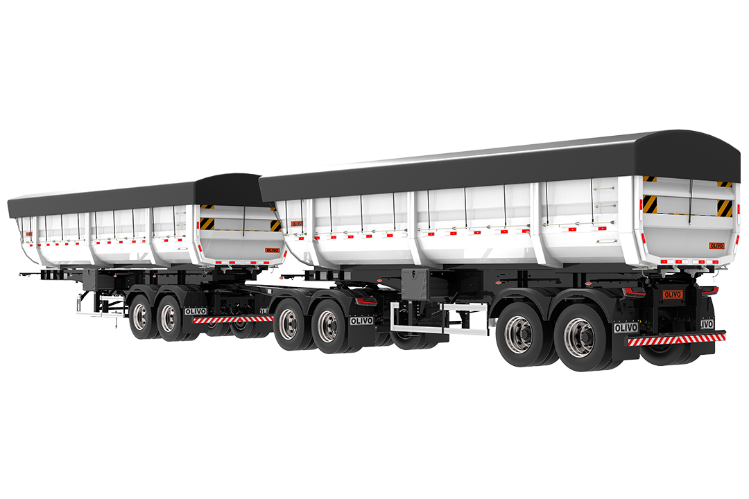 Semirreboque Basculante Rodotrem - Quinta Roda