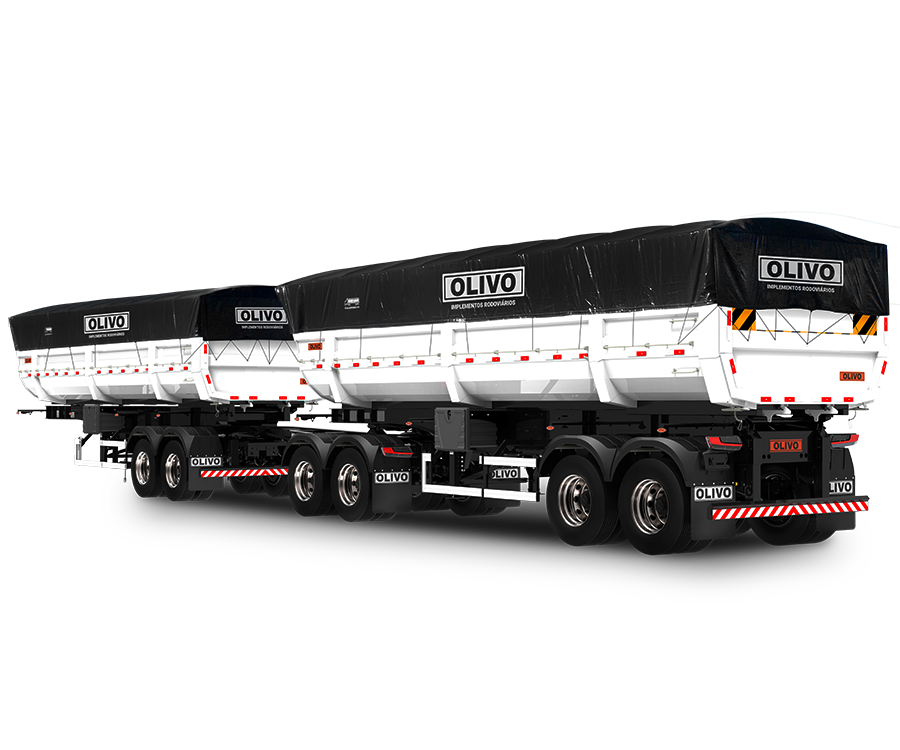 Semirreboque Basculante Rodotrem - Quinta Roda